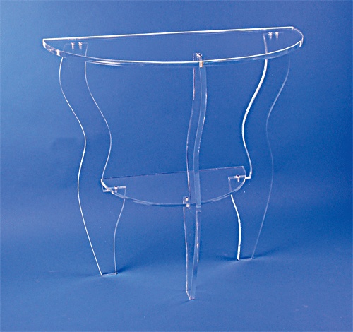 Table console plexi