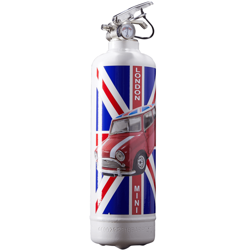 Extincteur personnalisé VOITURE Upper Mini UK
